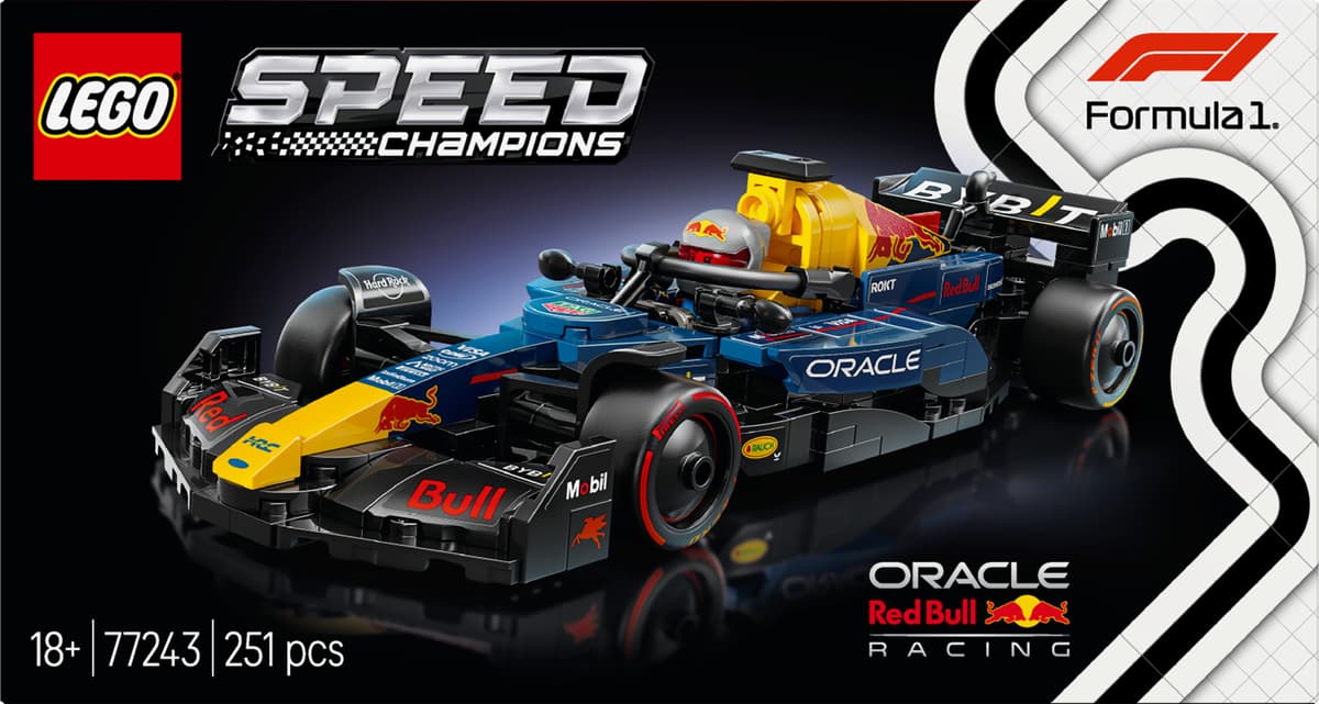 LEGO Speed Champions Oracle Red Bull Racing RB20 F1 racerbil 77243 ...
