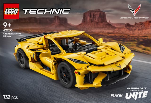 LEGO Technic Chevrolet Corvette Stingray 42205 - Elgiganten