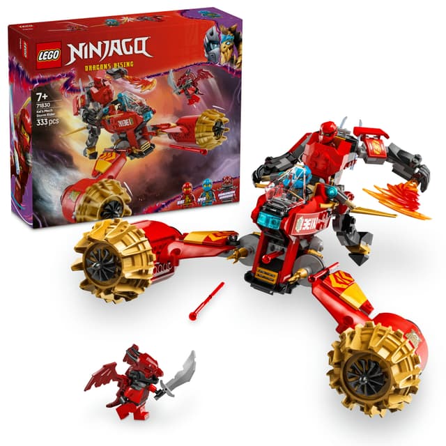 LEGO Ninjago Kain myrskynratsastajarobotti 71830 - Gigantti verkkokauppa