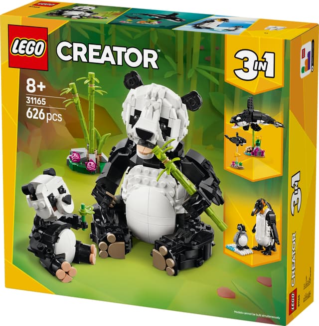 LEGO Creator Vilde dyr: Pandafamilie 31165 | Elgiganten