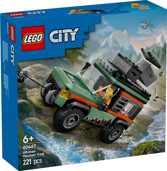 LEGO City 4-hjulsdriven terrängbil för bergskörning 60447 - Elgiganten