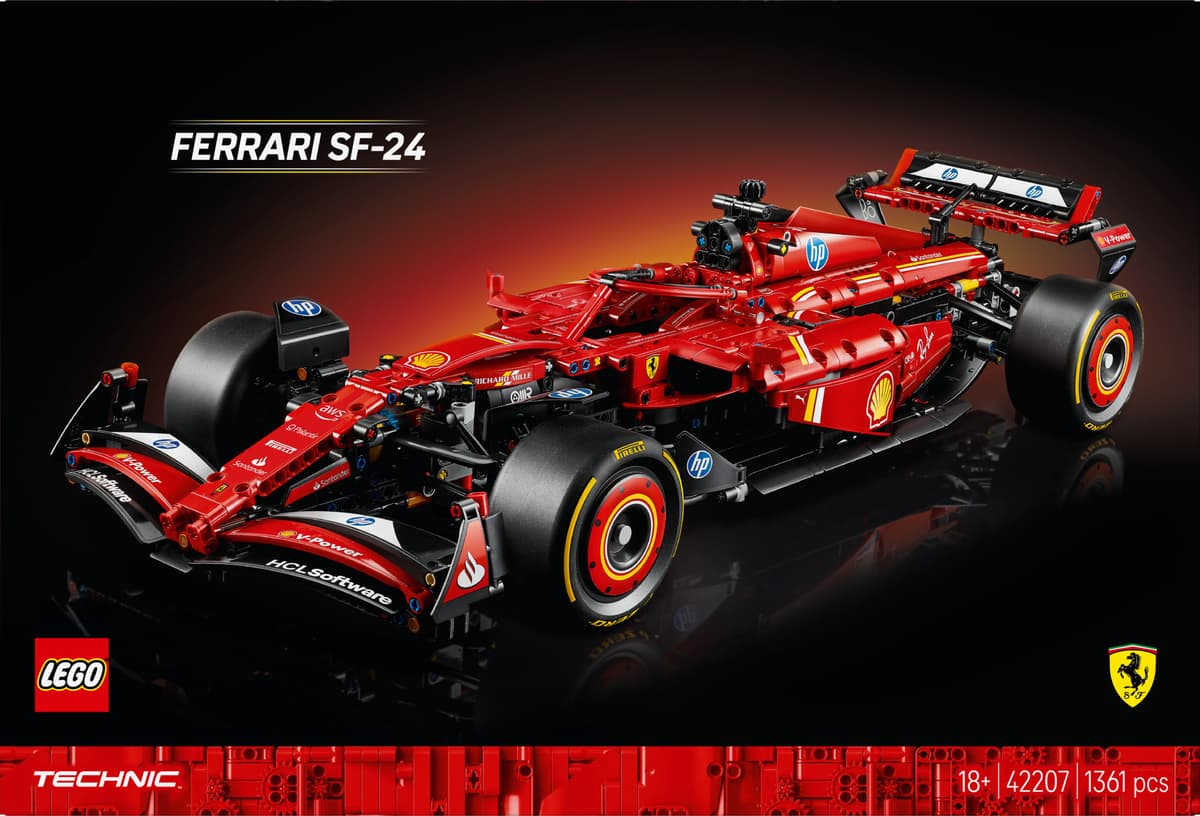 LEGO Technic Ferrari SF-24 F1 ‑auto 42207 - Gigantti