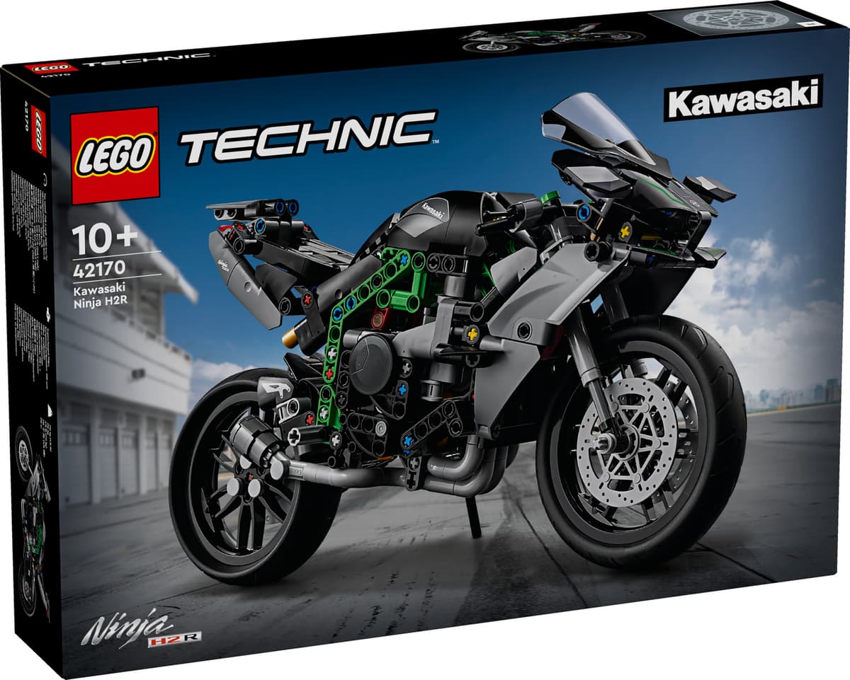 LEGO Technic Kawasaki Ninja H2R Motorcykel 42170 - Elgiganten
