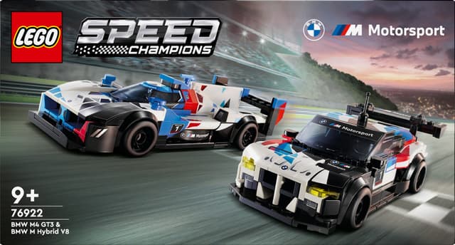 LEGO Speed Champions BMW M4 GT3 och BMW M Hybrid V8 racerbilar 76922 ...