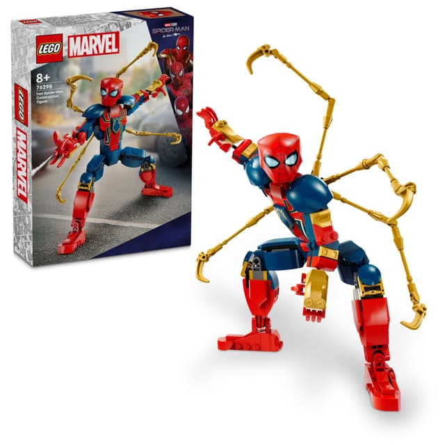 LEGO Super Heroes Rakennettava Iron Spider-Man ‑hahmo 76298 - Gigantti ...