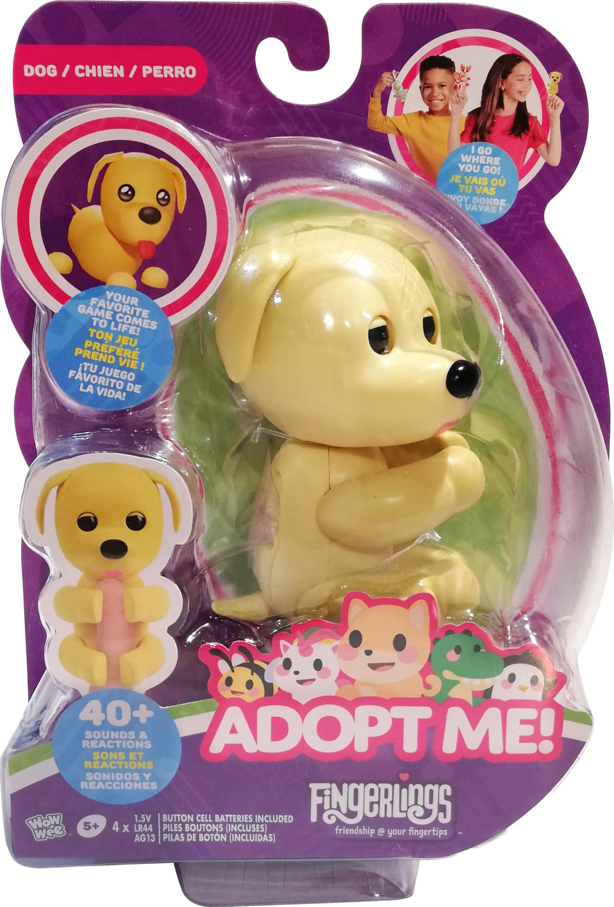 Fingerlings Adopt me legetøj (Dog) | Elgiganten