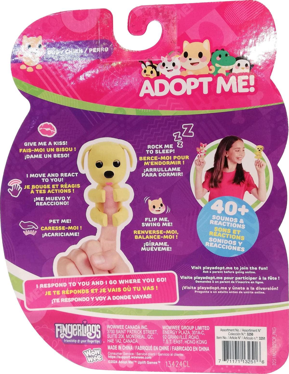 Fingerlings Adopt me leketøy (Hund) - Elkjøp | Elkjøp