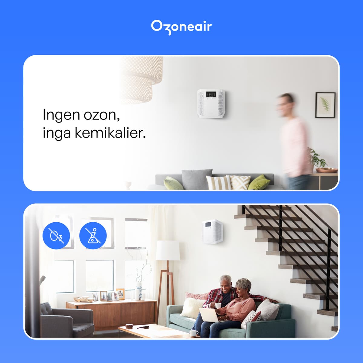 Ozoneair Purify 30 luftrenare 490058 (vit) - Elgiganten - Elgiganten