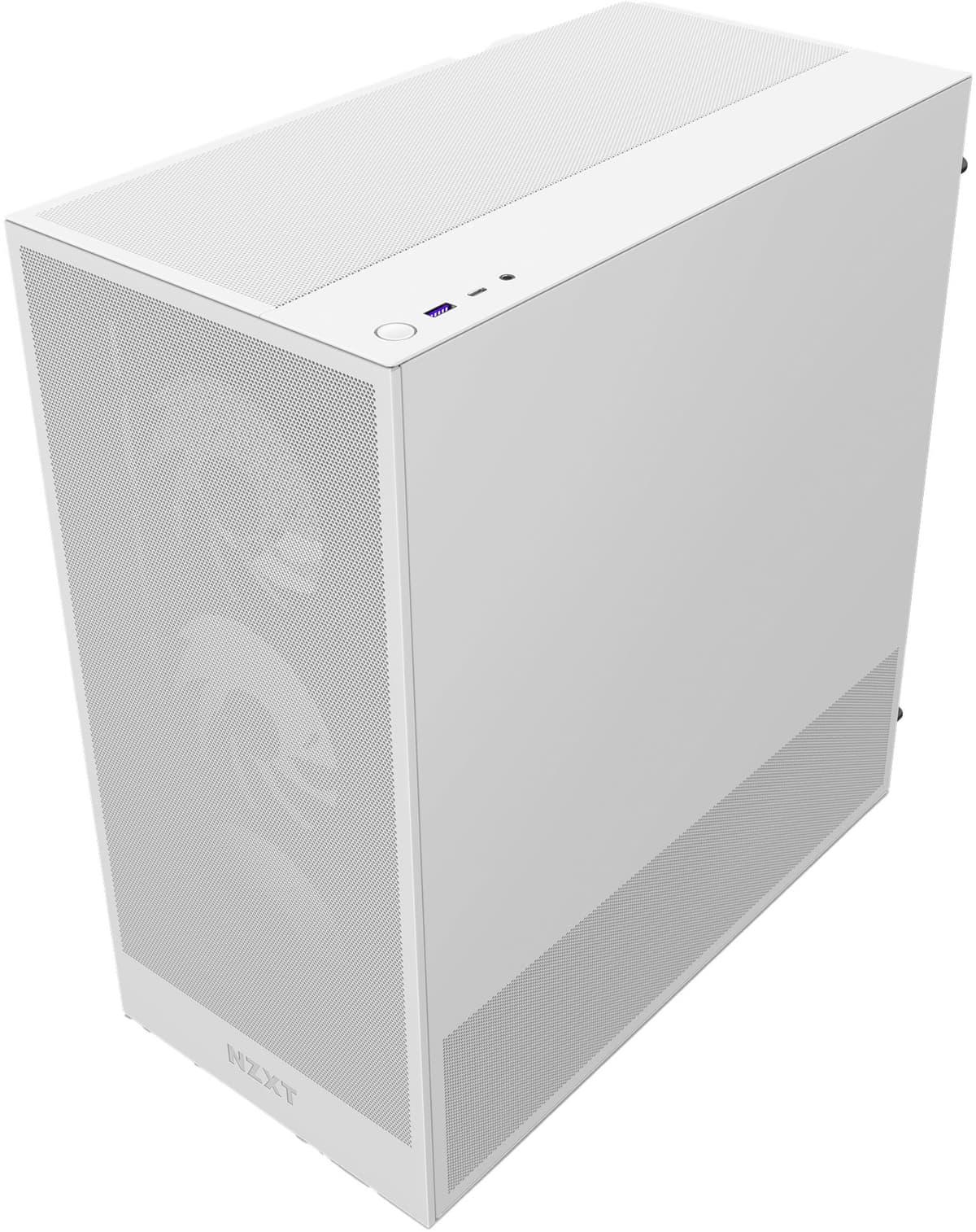 NZXT H5 Flow RGB 2024 PC-kotelo (valkoinen) - Gigantti