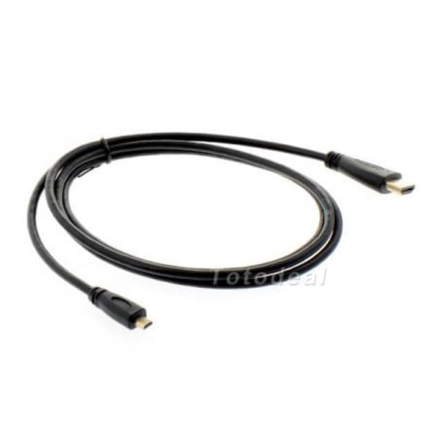 1.5M Micro HDMI til HDMI-videokabel - Elkjøp