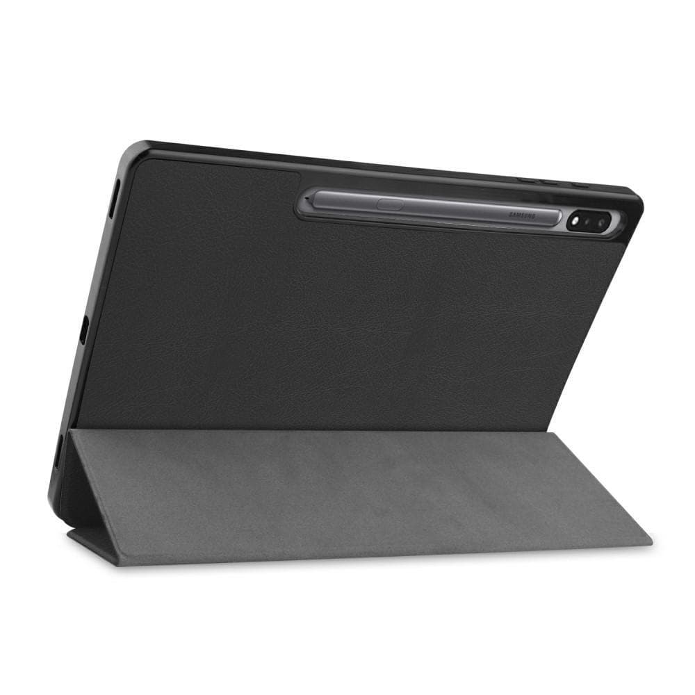 Slim Fit Dekseldeksel til Samsung Galaxy Tab S7 Plus/S8 Plus - Svart ...