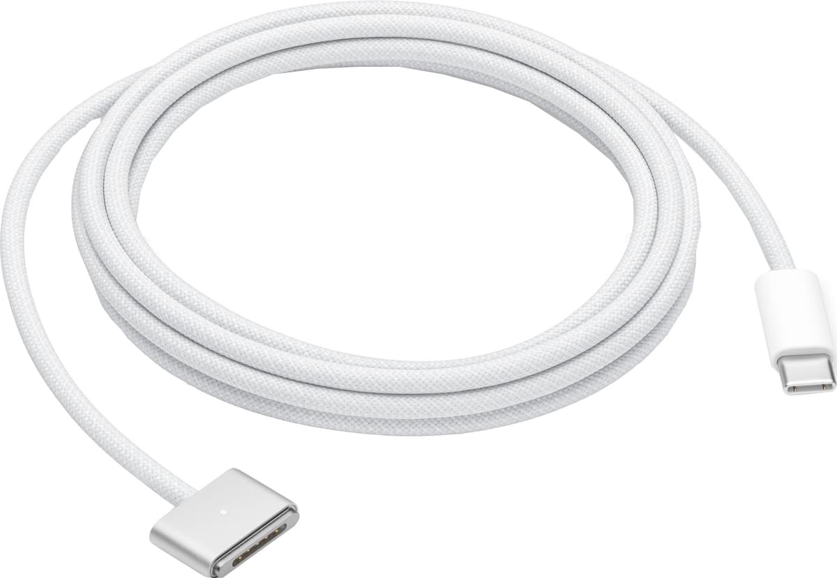 Apple MacBook Air/Pro USB-C to MagSafe 3 Cable (2m) - Silver | Elgiganten