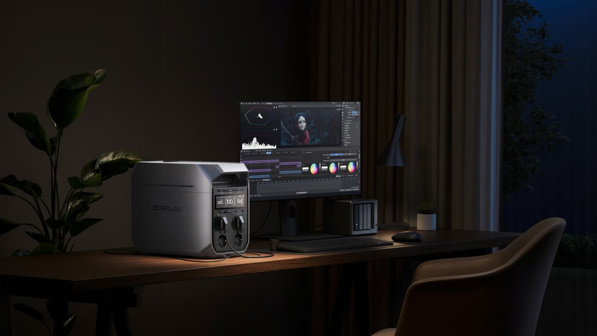 Ecoflow Delta 3 Plus bærbar strømstation | Elgiganten