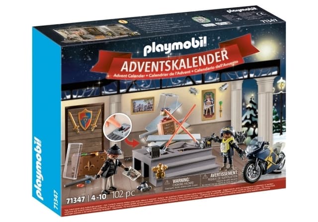 Playmobil Adventskalender Politi - Museumstyveri (71347) - Elkjøp | Elkjøp