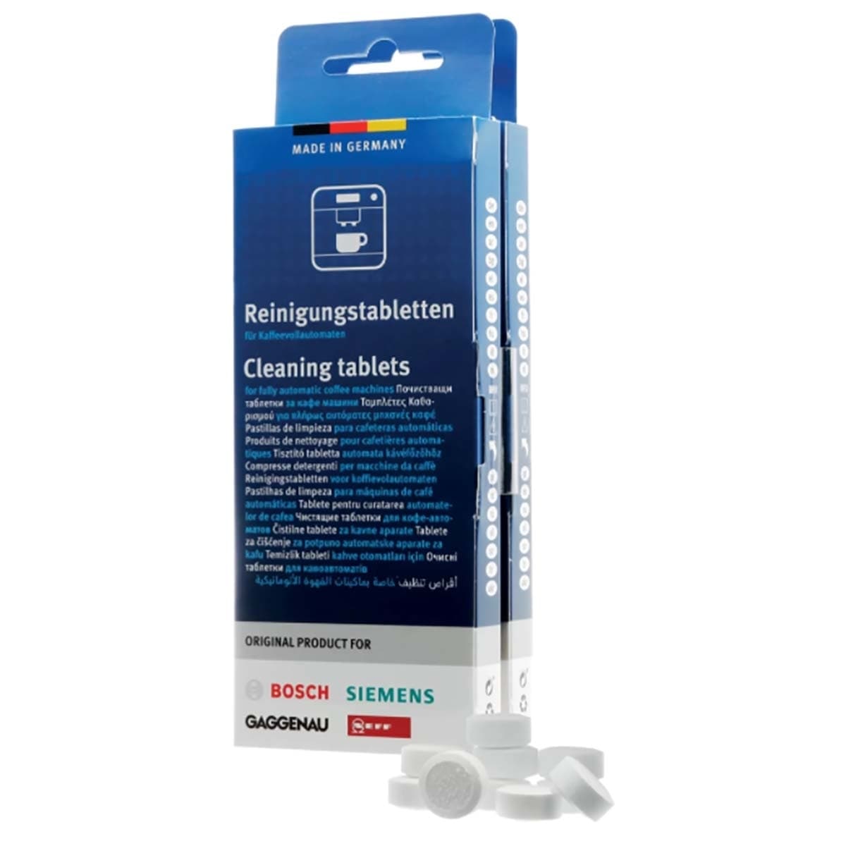 bosch Rengjøring Tabletter Kaffemaskin / Kaffe Pad og Espresso Maskin ...