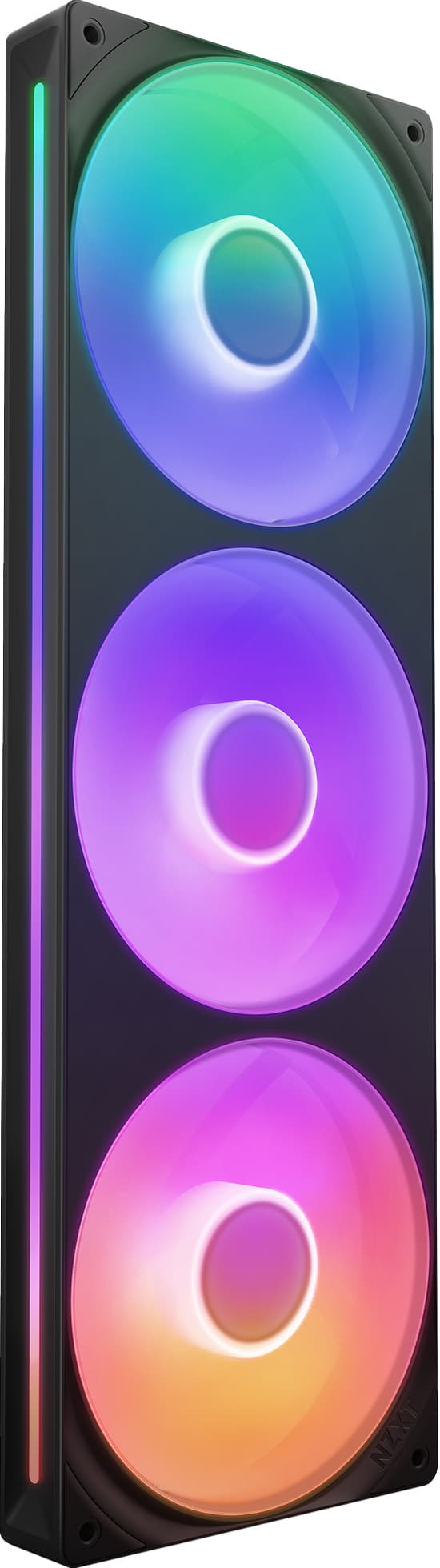 NZXT F360 RGB Core 360 mm Unibody tuuletin (musta) - Gigantti verkkokauppa