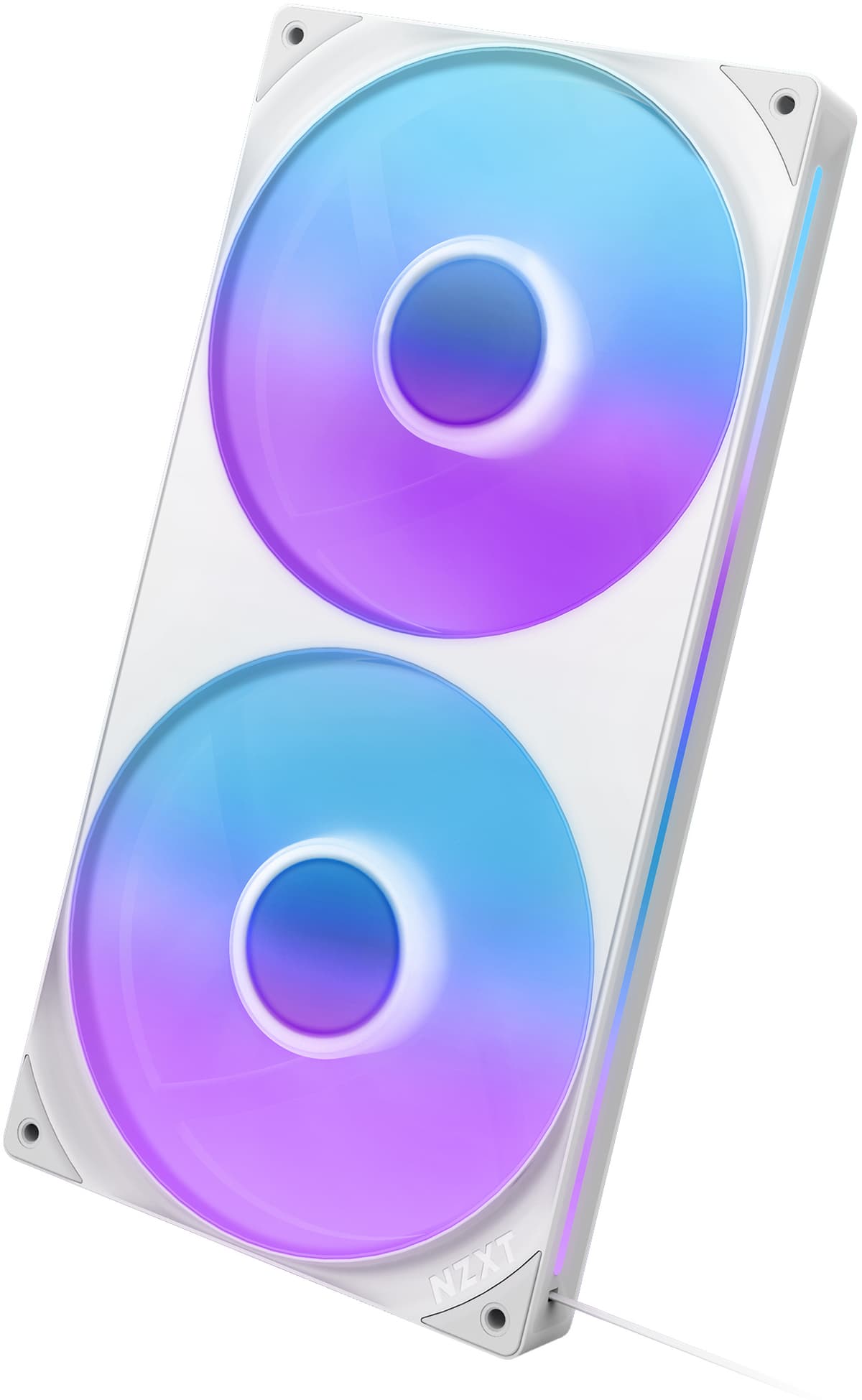 NZXT F280 RGB Core 280mm Unibody-vifte (hvit) - Elkjøp | Elkjøp