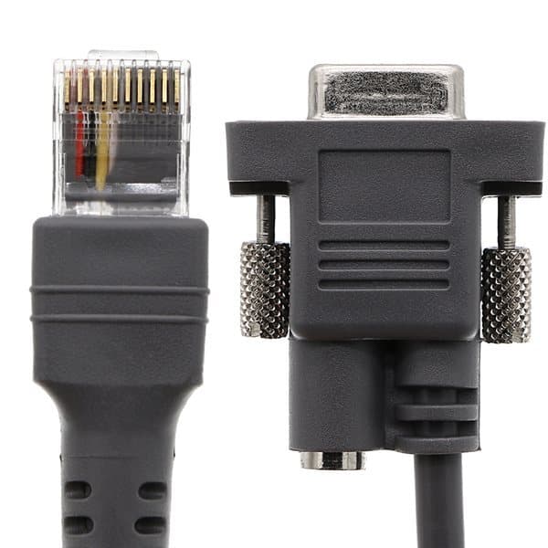 Strekkodeskannerkabel - RJ45 til RS232 til Honeywell/Zebra/Symbol 3 m ...
