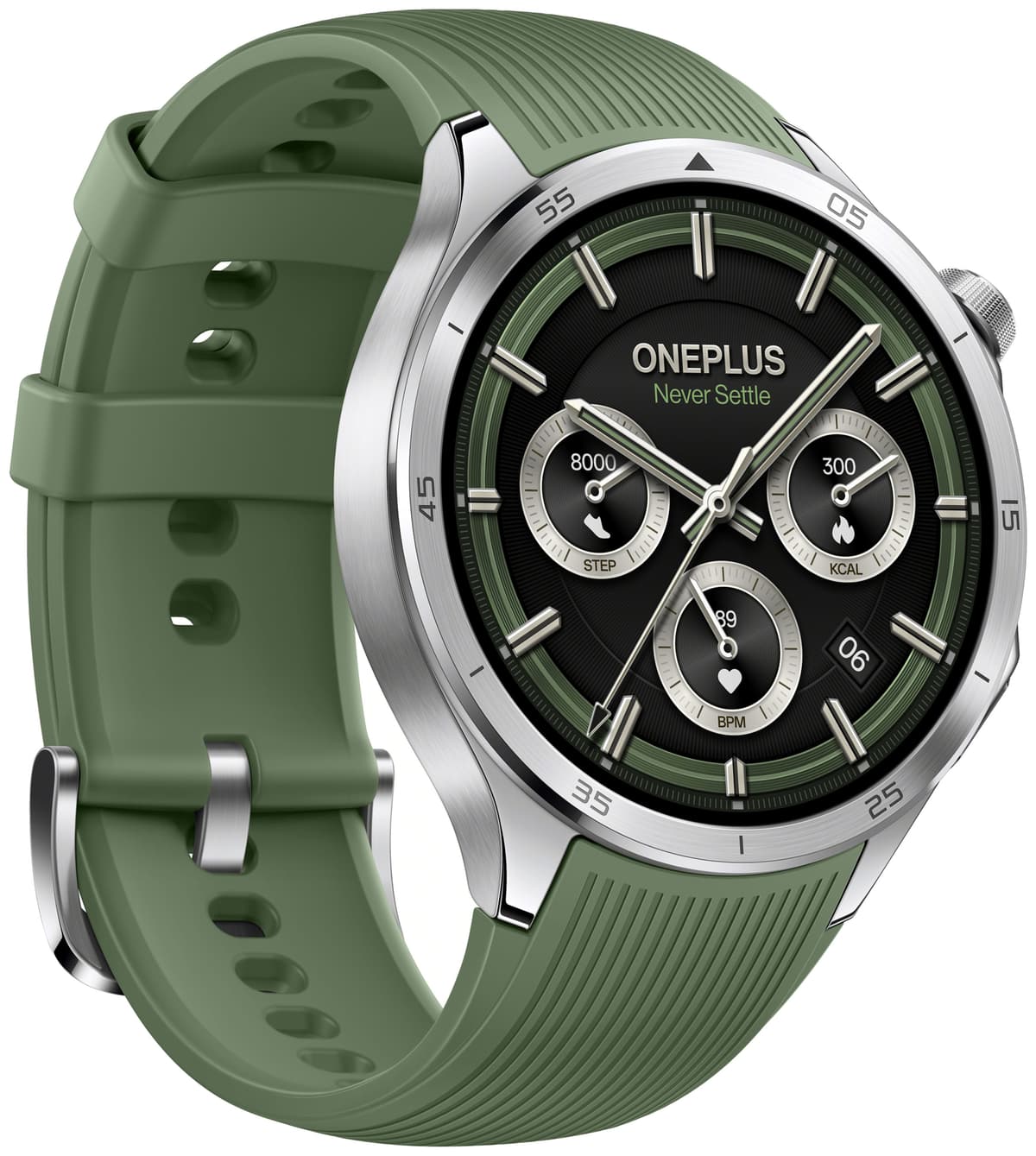 OnePlus Watch 3 hybridklokke 46 mm (Emerald Titanium) - Elkjøp