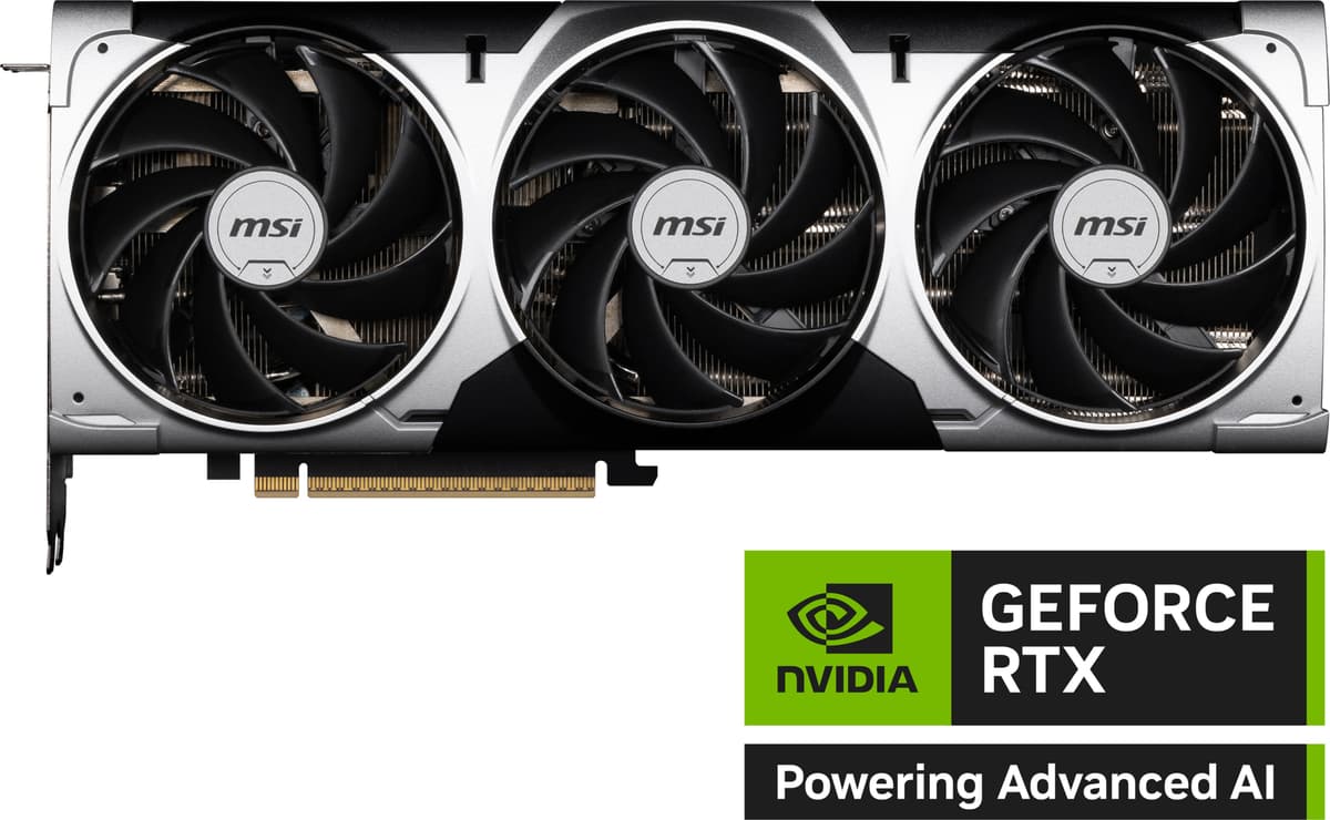 MSI GeForce RTX 5070 Ti 16G VENTUS 3X OC grafikkort (16 GB GDDR7) - Elkjøp