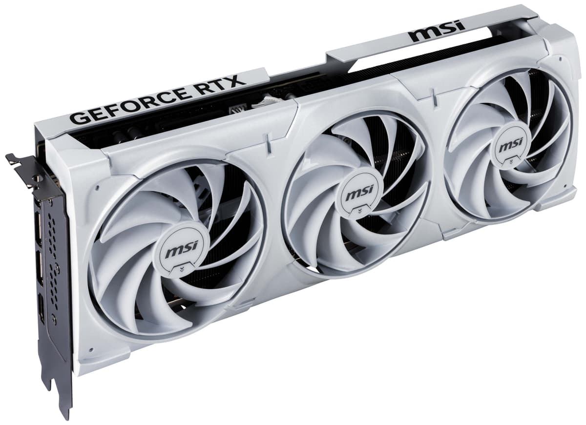 MSI GeForce RTX 5080 VENTUS 3X OC WHITE 16GB grafikkort - Elkjøp