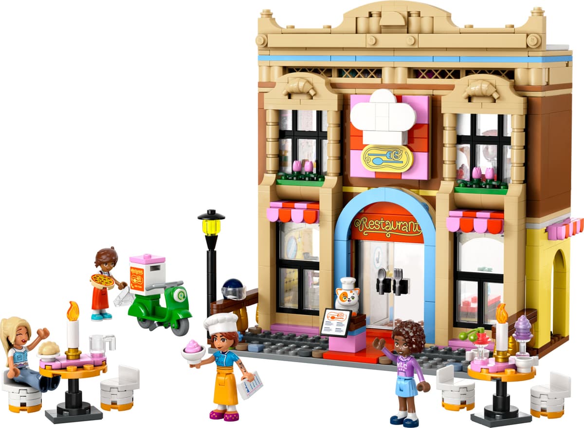 LEGO Friends Restaurant og kokkeskole 42655 - Elkjøp | Elkjøp