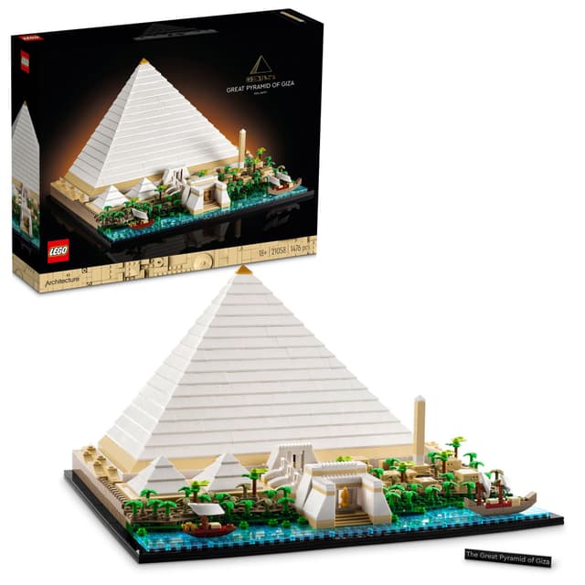 LEGO Architecture Gizan suuri pyramidi 21058 - Gigantti verkkokauppa