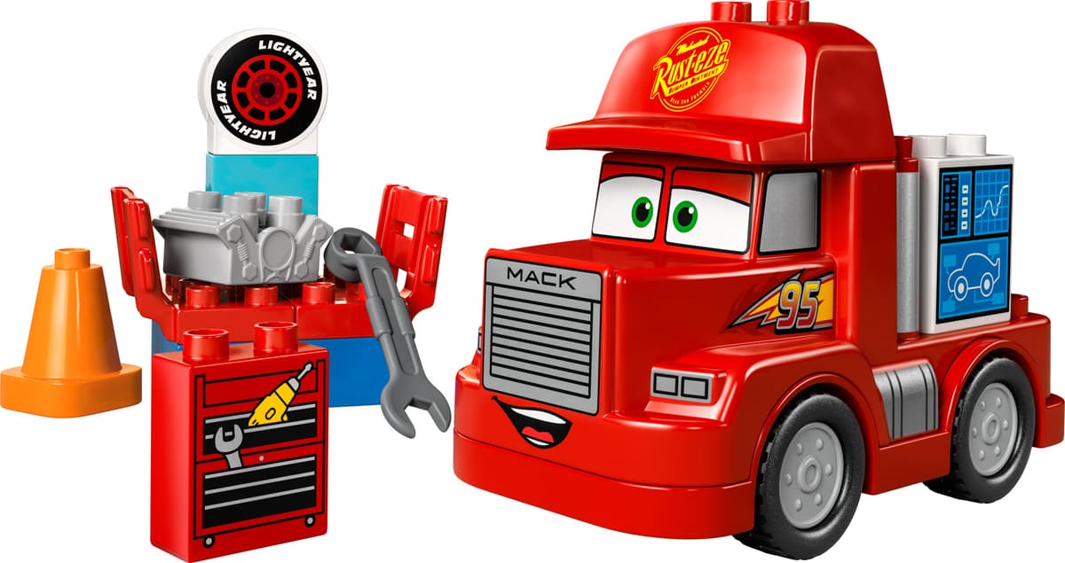 LEGO DUPLO Disney Mack ved racingbanen 10417 - Elkjøp