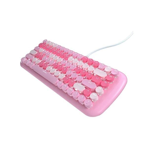 Mofii Candy M mekanisk tastatur med baggrundsbelysning og 84 taster ...