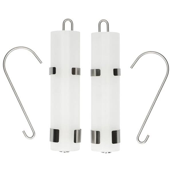 Luftfuktare för element i glas och rostfritt stål - 2-pack - Elgiganten