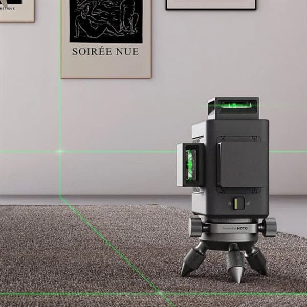 HOTO 3D-krydslaser med 360° projektion og automatisk nivellering ...
