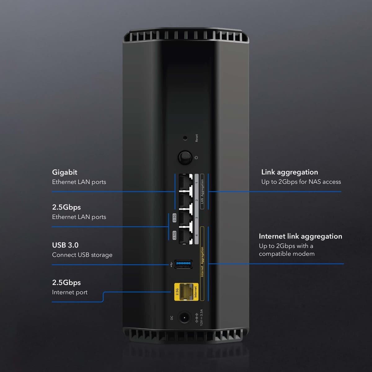 Netgear Nighthawk RS300 WiFi 7 ruter - Elkjøp