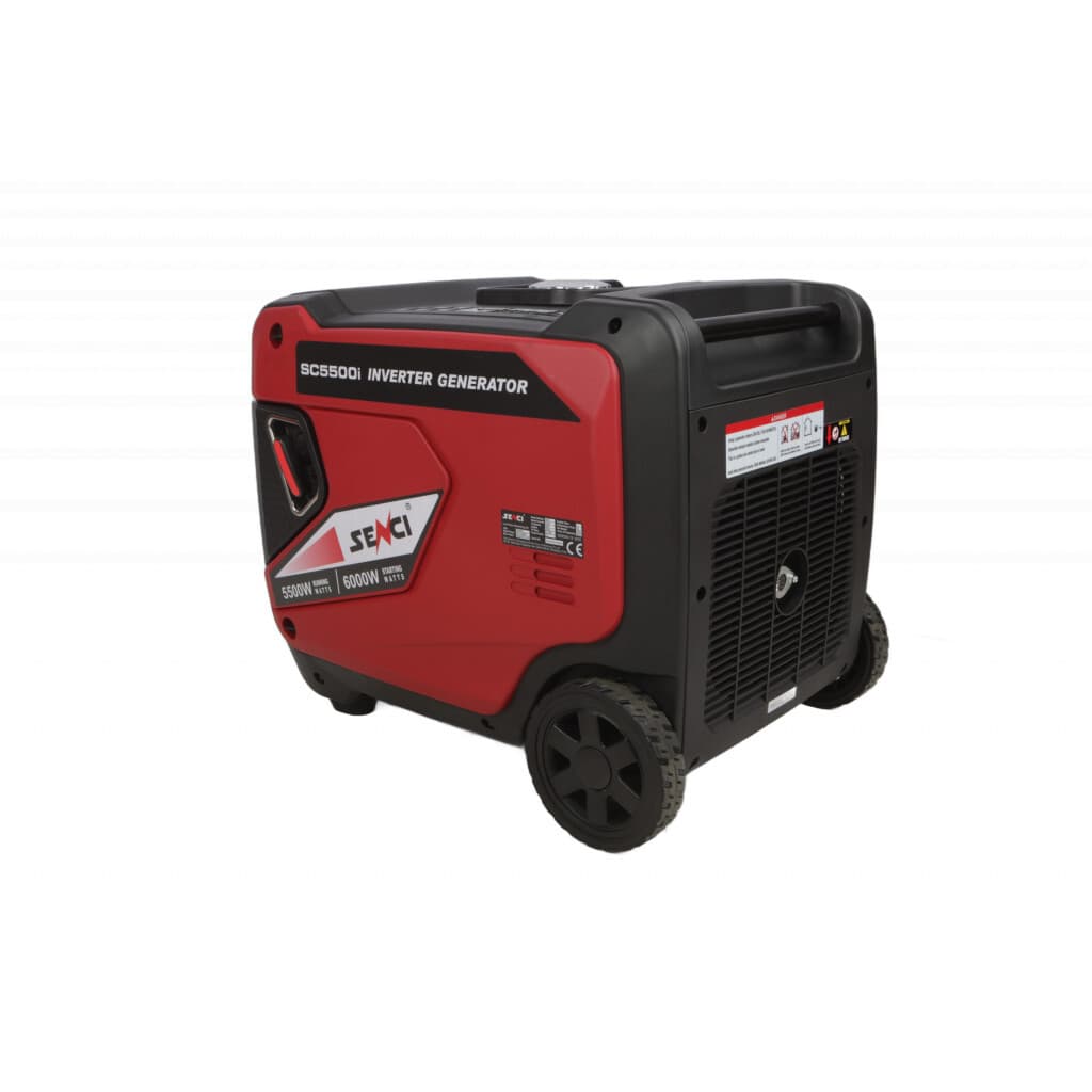SENCI SC5500i Inverter Aggregat - Bensin - Max 6000W - ATS - Elektrisk ...