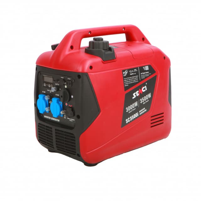 SENCI SC3550i Inverter Aggregat - Bensin - Max 3200W - Elektrisk start ...