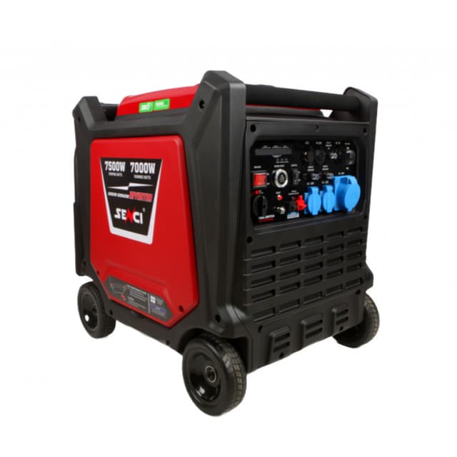 SENCI SC8000i Inverter Aggregat - Bensin - Max 7500W - ATS - Elektrisk ...