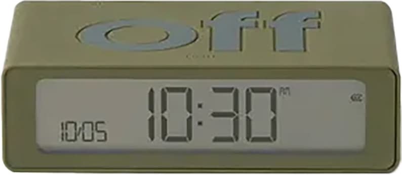 Lexon Flip Mini vekkerklokke LR158K9 (grønn) - Elkjøp | Elkjøp