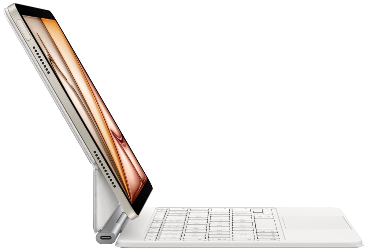 Magic Keyboard til iPad Air 11" (M3) (Norsk tastatur, hvit) - Elkjøp ...