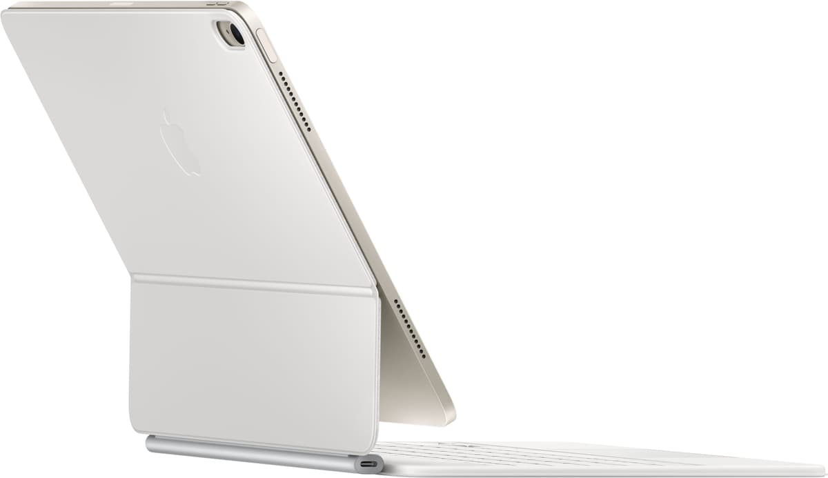 Magic Keyboard til iPad Air 13" (M3) (Norsk tastatur, hvit) - Elkjøp ...