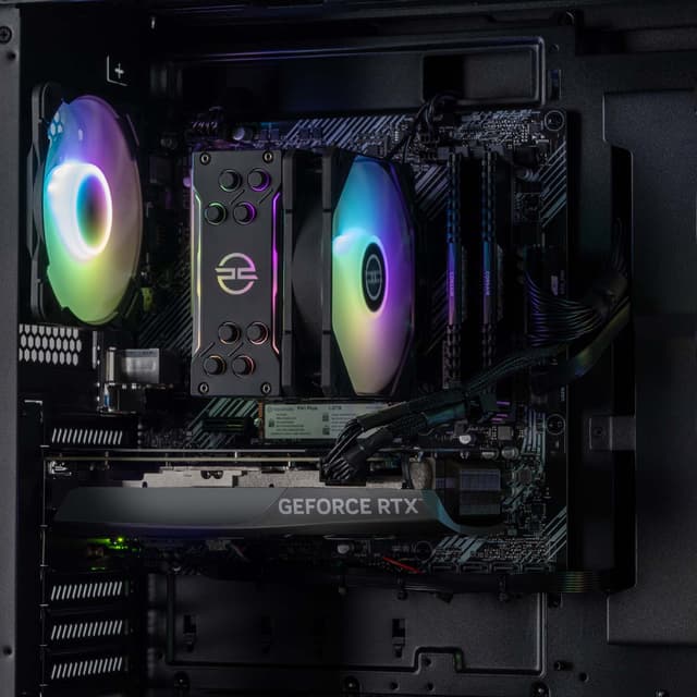 PCSpecialist Prime 400 i7-14F/16/1000/5070 stationær gaming computer ...