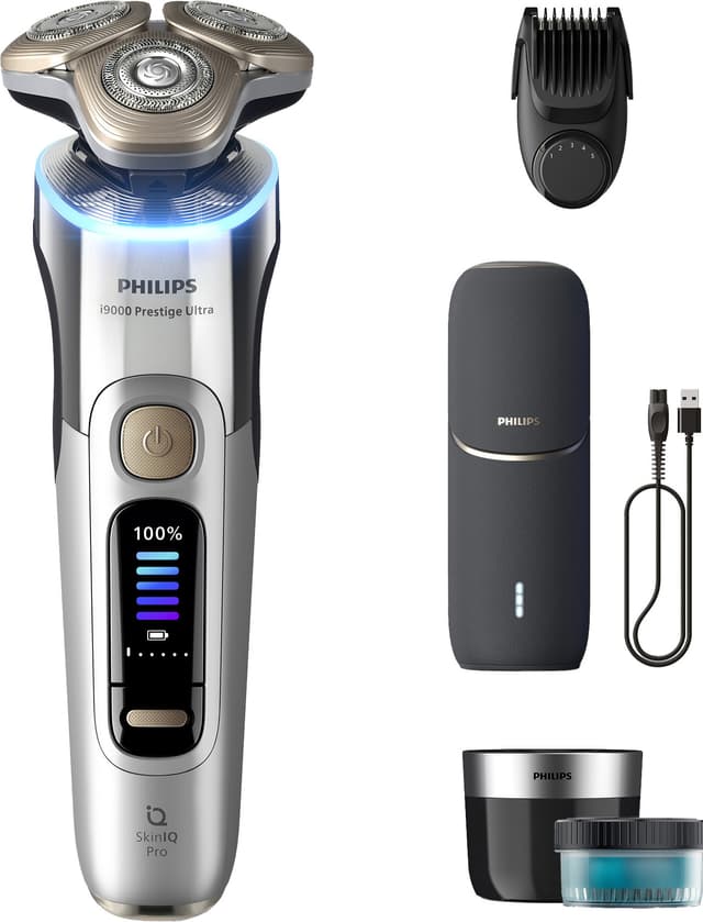 Philips i9000 Prestige Ultra rakapparat XP9404/46 (silver) - Elgiganten ...