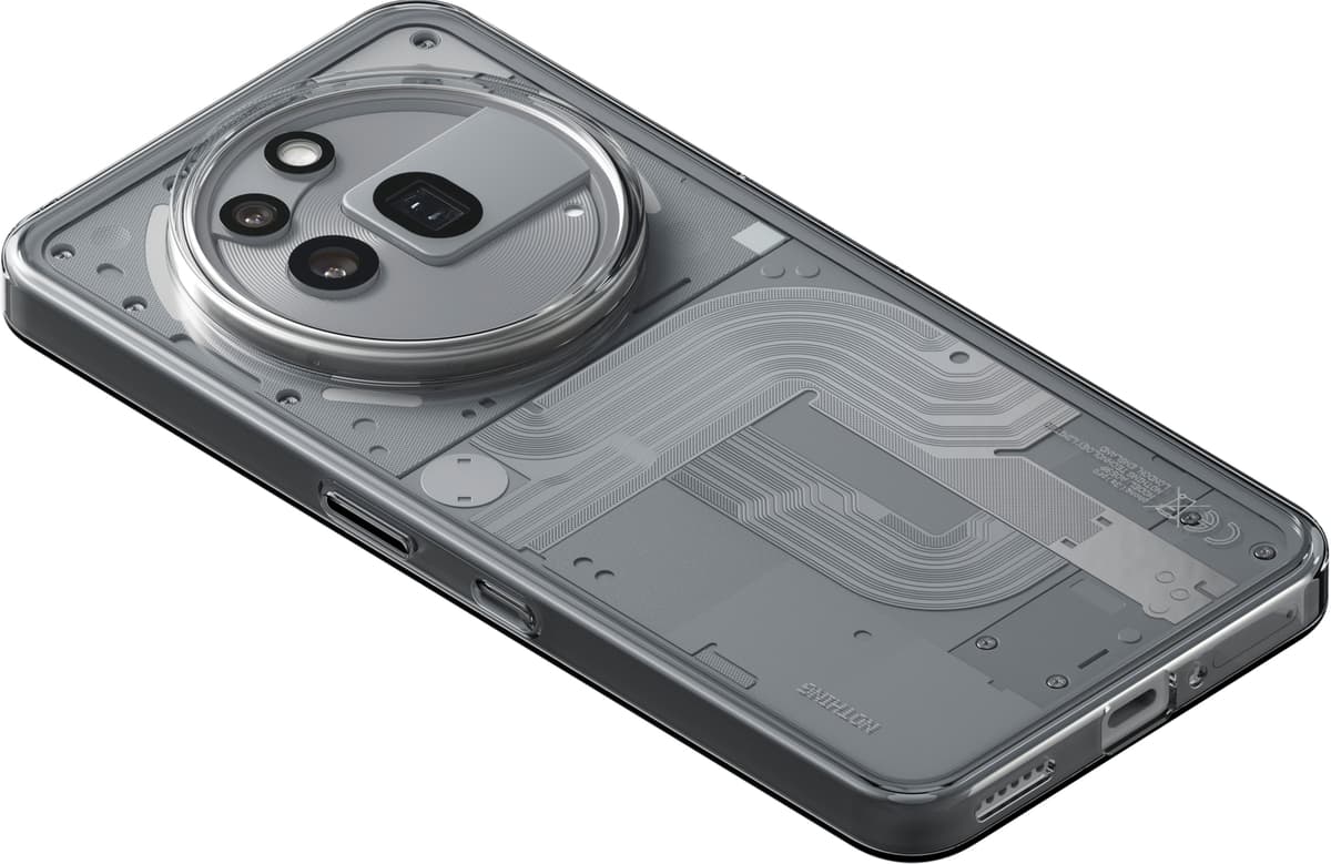 Nothing Phone (3a) Pro smartphone 12/256GB (grå) - Elgiganten