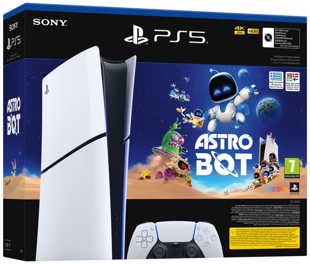 PlayStation 5 Digital Edition (AstroBot bundle) - Elkjøp