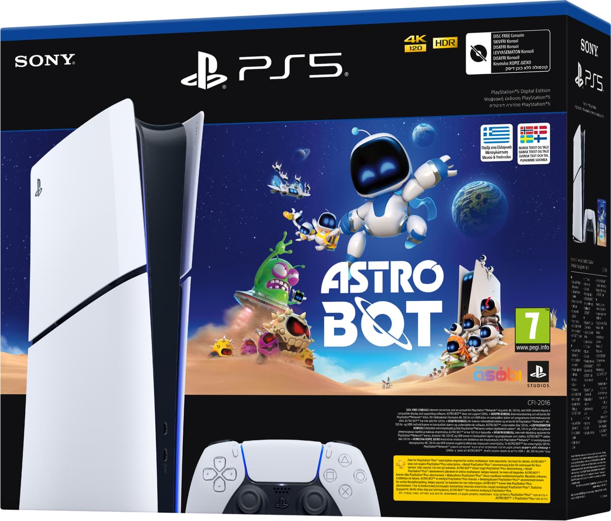 PlayStation 5 Digital Edition (AstroBot bundle) - Elkjøp