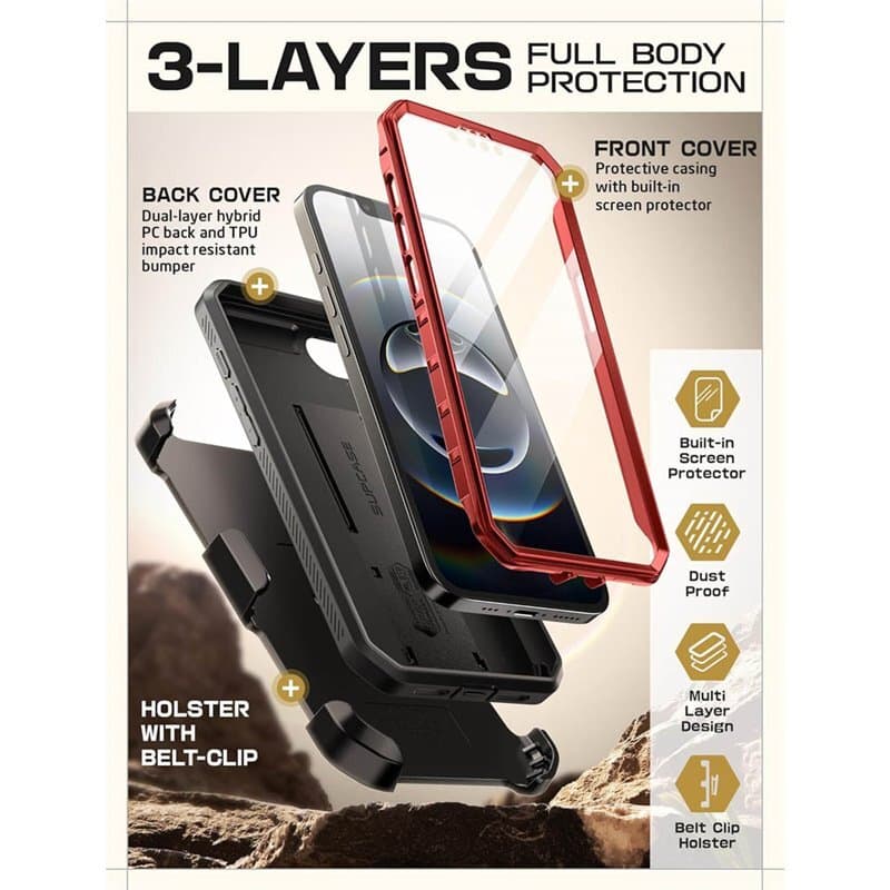 SUPCASE UB Pro iPhone 16e - Ruddy - Elkjøp | Elkjøp