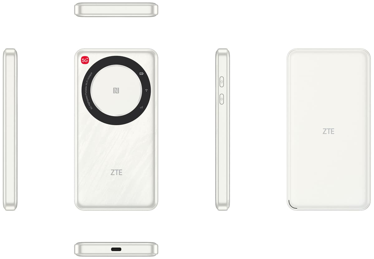 ZTE U30 Air 5G WiFi 5 bærbar router - Elkjøp | Elkjøp