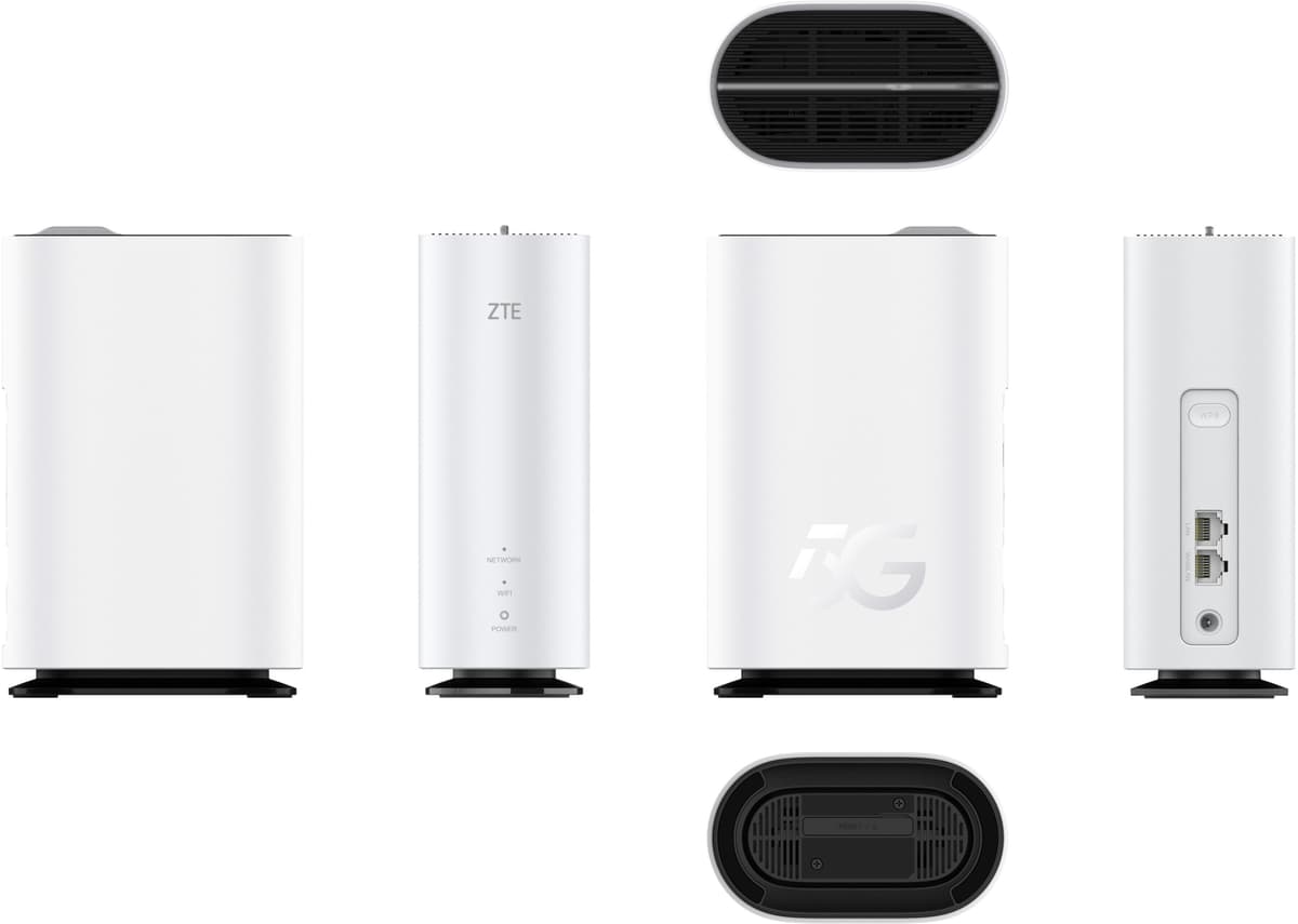 ZTE G5C 5G WiFi 6 router för mobilt bredband - Elgiganten - Elgiganten