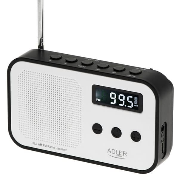 Adler FM-radio med PPL og LCD-skjerm - Elkjøp | Elkjøp