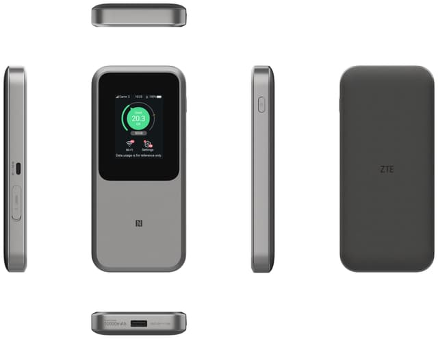 ZTE MU5120 5G WiFi 6 portable router - Elgiganten - Elgiganten