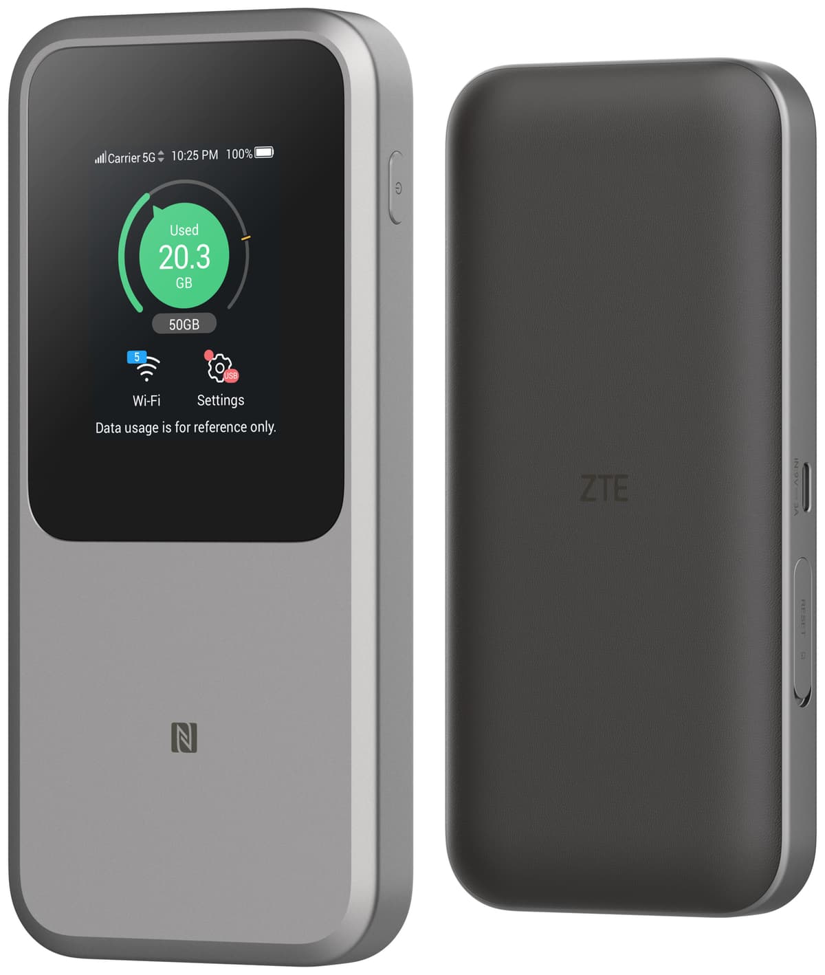 ZTE MU5120 5G WiFi 6 portable router - Elgiganten - Elgiganten