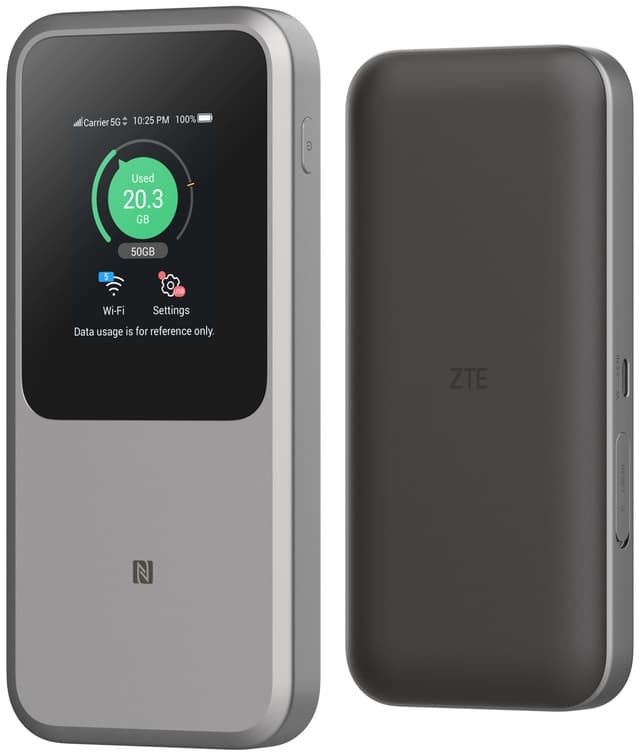 ZTE MU5120 5G WiFi 6 portable router - Elgiganten - Elgiganten